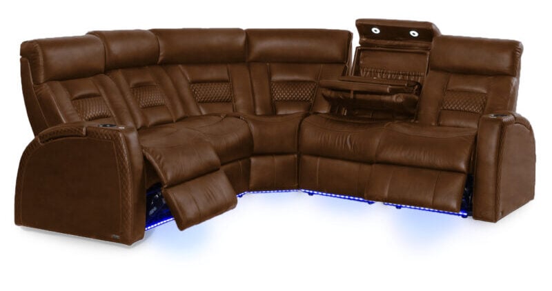 Trends in Leather Sectionals - TheaterSeatStore Blog