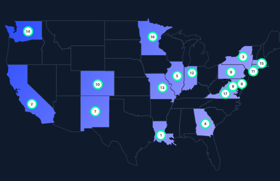 Best and Worst U.S. States and Cities For Actors