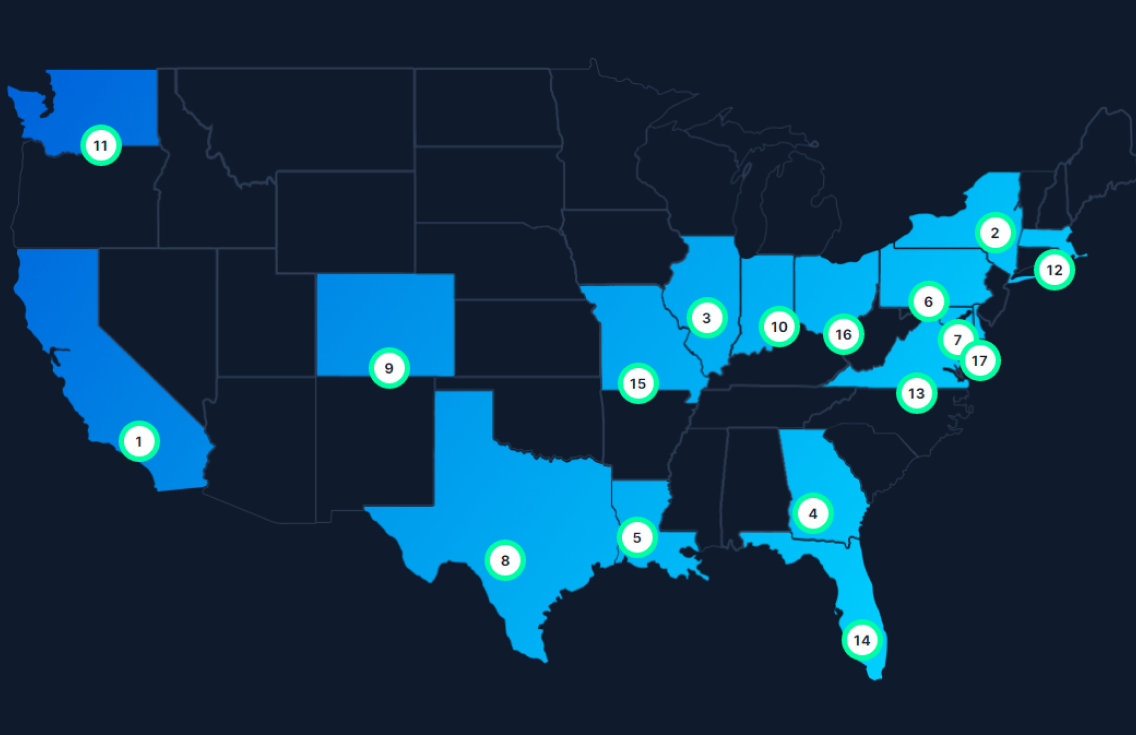 Best and Worst U.S. States and Cities For Actors