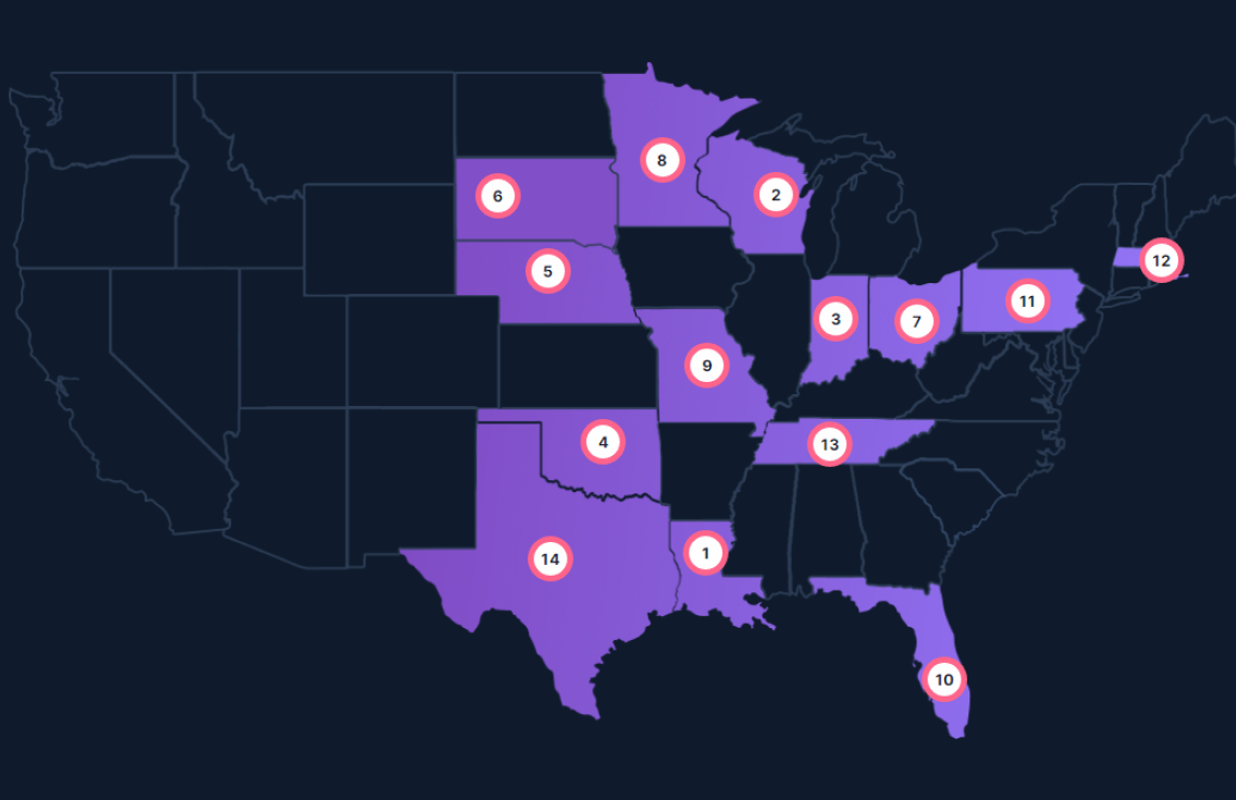 Best and Worst U.S. States and Cities For Actors