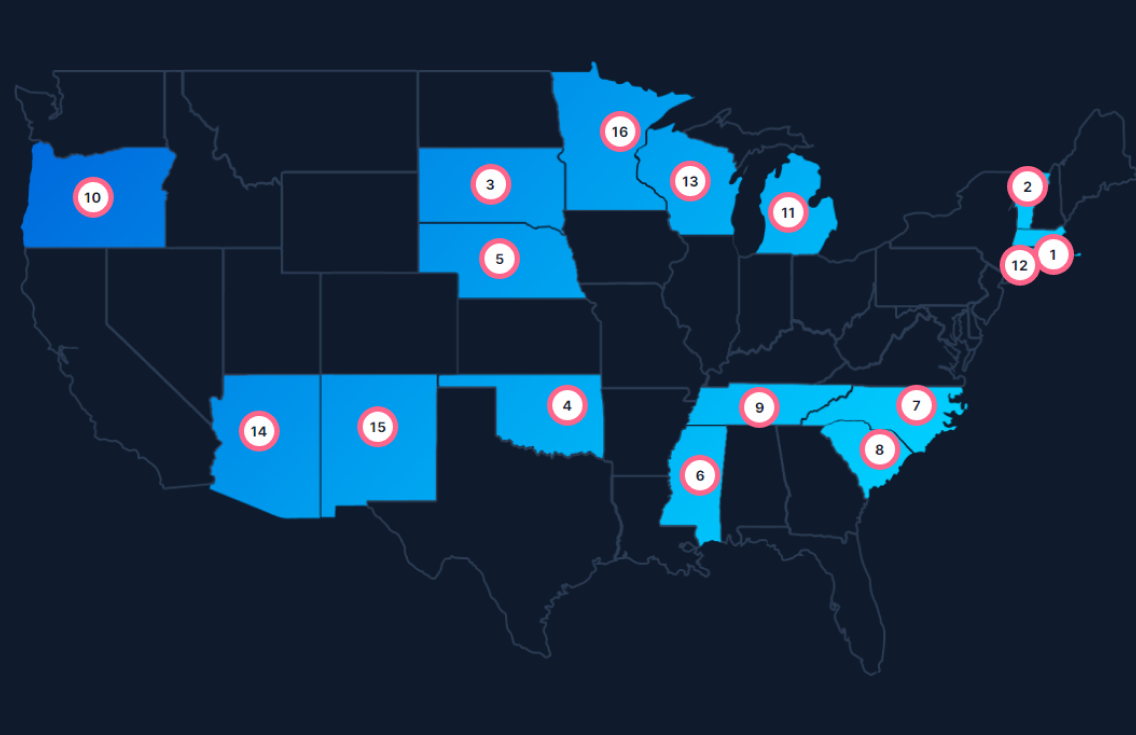 Best and Worst U.S. States and Cities For Actors