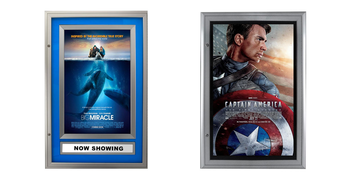Movie Poster Case Home Movie Theater Cinema Posters | Marquees For