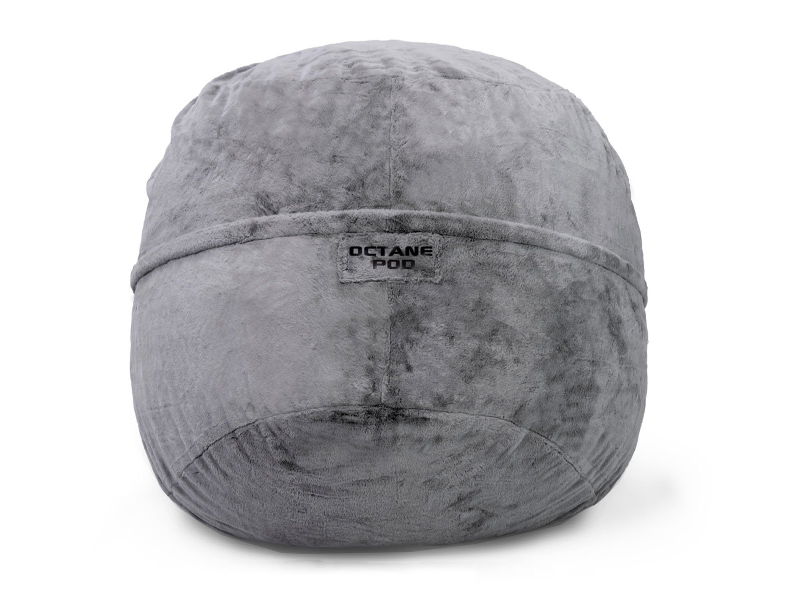 Octane Bean Bag Cover | Graphite Faux Rabbit Fur