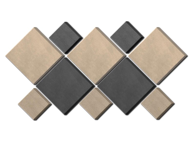 Acoustic Panel Wall Pack - 10 Piece Suede Sound Absorbing Panels ...