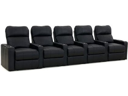 5 Seat Theater Seating | Home Theater Recliner Row Of 5